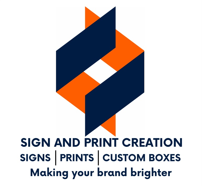 Sign and Print Creation